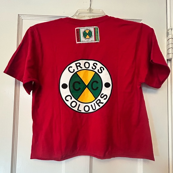cross colors | Tops | Vintage Throwback Classic Cross Colors Logo Tee ...